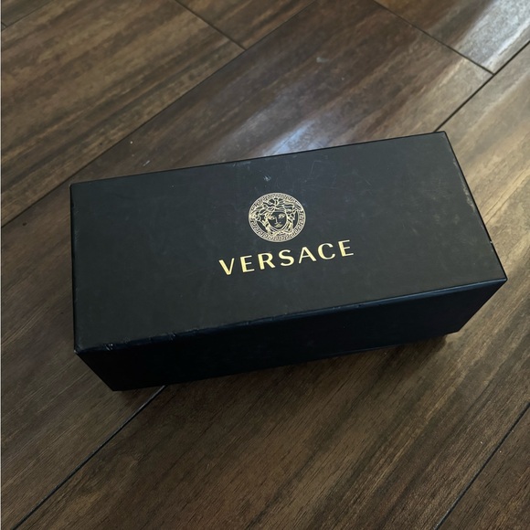 Versace | Accessories | Versace Hard Glasses Case With Box | Poshmark